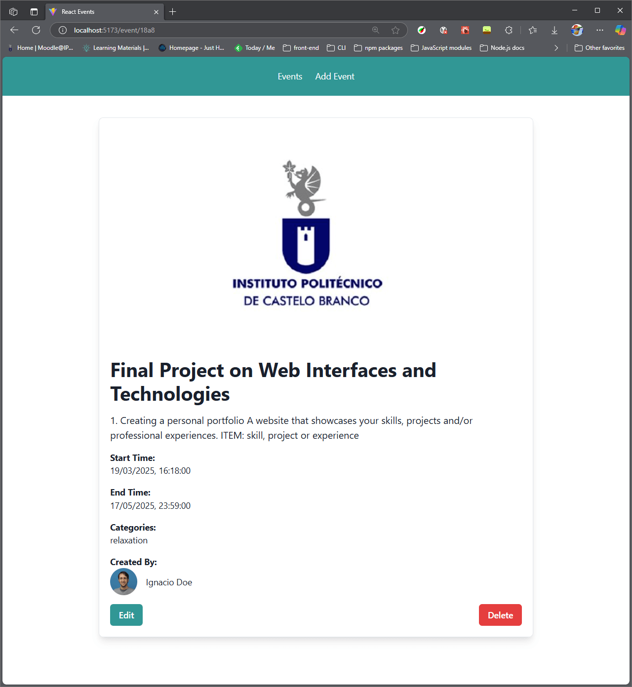 Francisco Martins - Portfólio